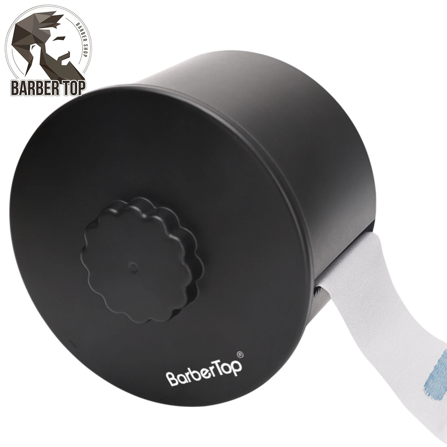 BARBERTOP Disposable Neck Strip Paper Dispenser Barber Tissue Collar ...