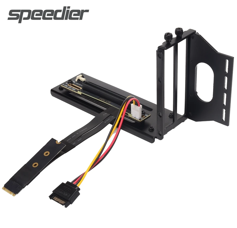 M-2-M-KEY-NVME-To-PCIe-x16-Mining-Riser-Cable-Graphics-Card-w-Vertical ...
