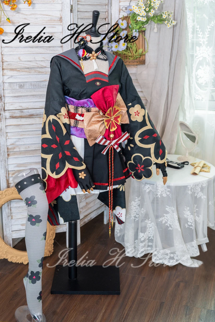 Irelia H Store tamaño personalizado archivo azul Kosaka Wakamo disfraz ...