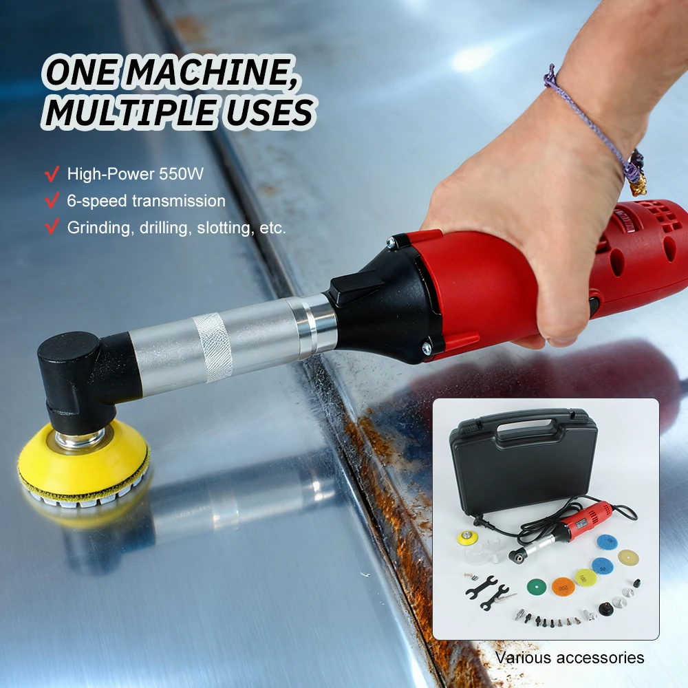 Electric Angle Grinder 15000RPM Tile Grout Cleaning Polishing Machine ...