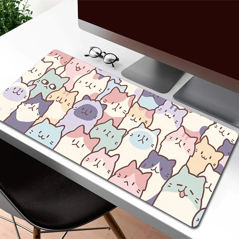 Mouse-Pads-Cute-Cat-Gaming-Mouse-Mat-XXL-Large-Computer-Mousepad-Gamer ...