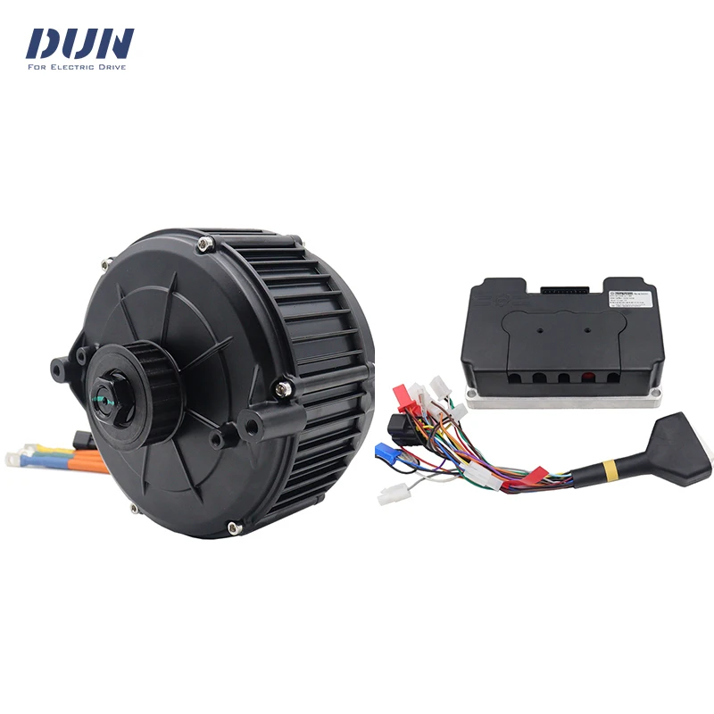 Qs165 5000w 6000rpm Belt Qs Mid-drive Encoder Motor Fardriver Nd72450b ...