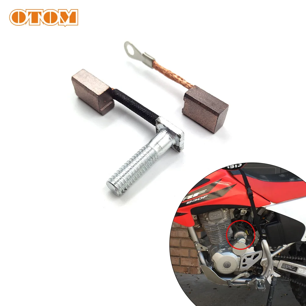 OTOM-Motorcycle-Starter-Motor-Carbon-Brush-Terminal-Set-31201-KS5-901 ...