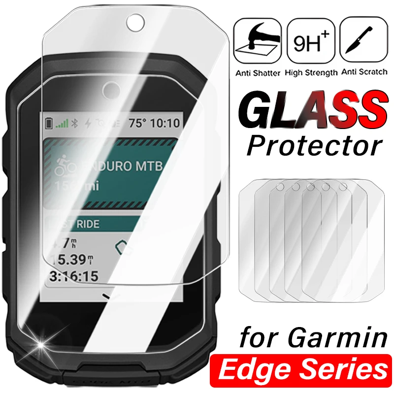 HD Tempered Glass for Garmin Edge MTB 1040 1030 820 830 520 530 130 ...