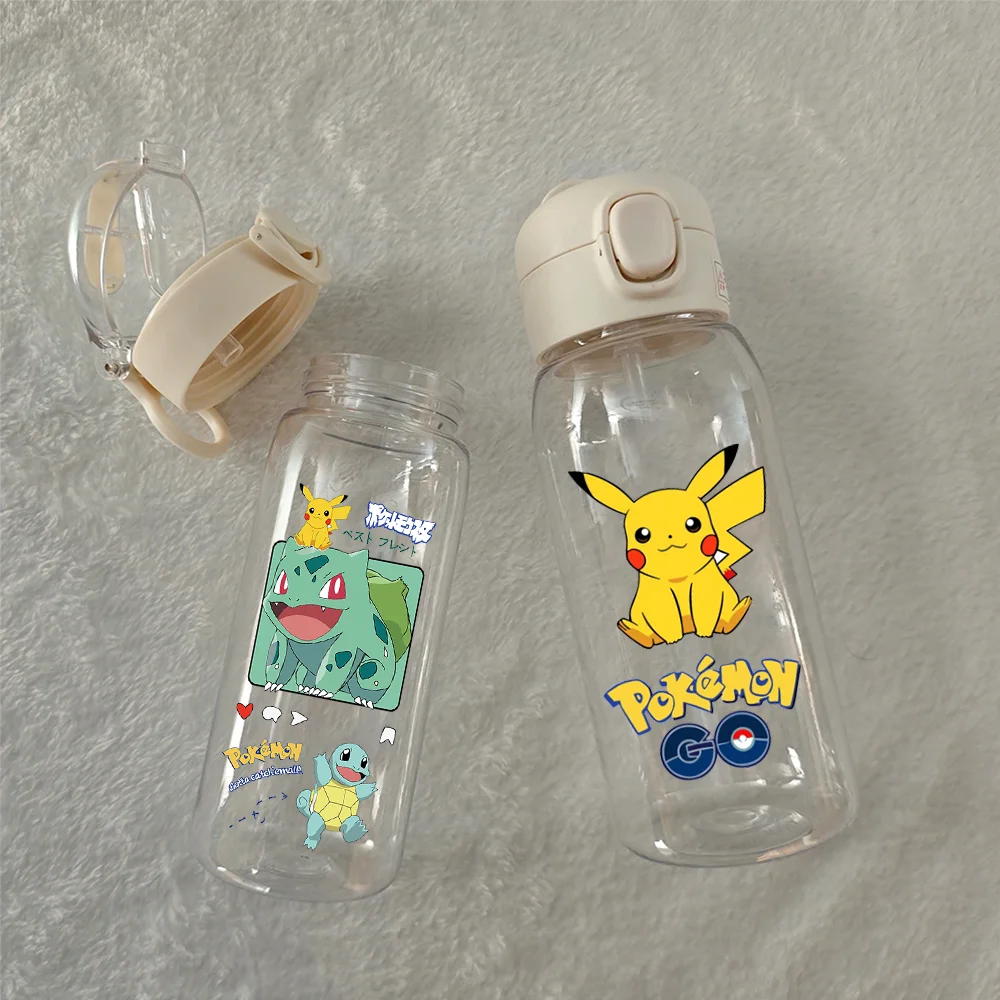 400ML-600ML-Coffee-Cup-Pokemon-Plastic-Cup-Pikachu-Mew-Charizard-with ...