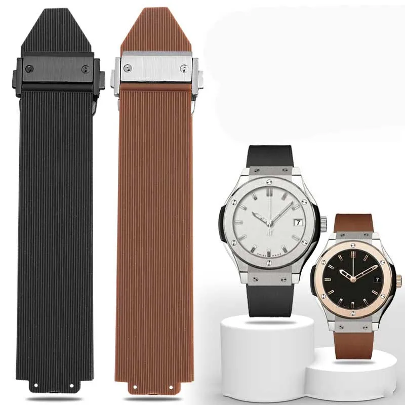 Watch Band for HUBLOT BIG BANG Silicone Waterproof Women Watch Strap ...