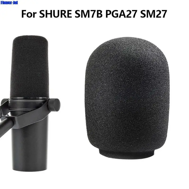 1pc-Sponge-Cover-Foam-Microphone-Windscreen-for-SM7B-PGA27-SM27 ...