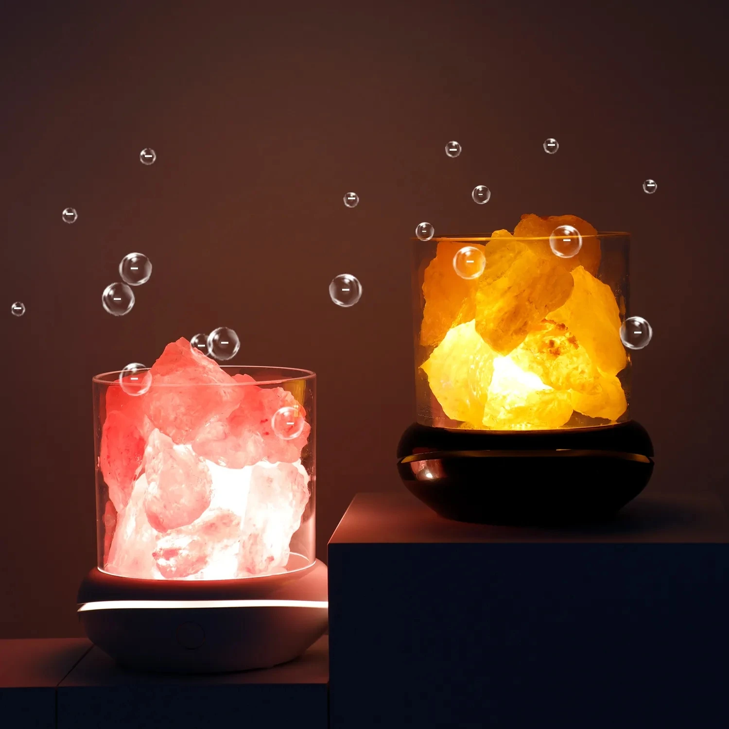 Himalaya-Salt-Crystal-Ultrasonic-Air-Humidifier-with-LED-Light-Electric ...