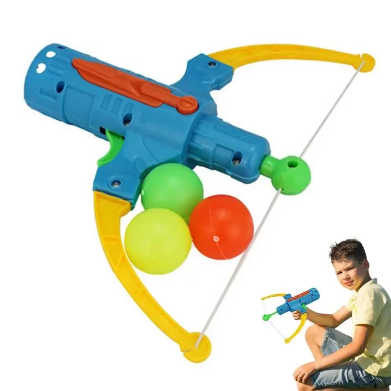 Outdoor-Sports-Table-Tennis-Guns-Plastic-Ball-Slingshot-Game-Random ...