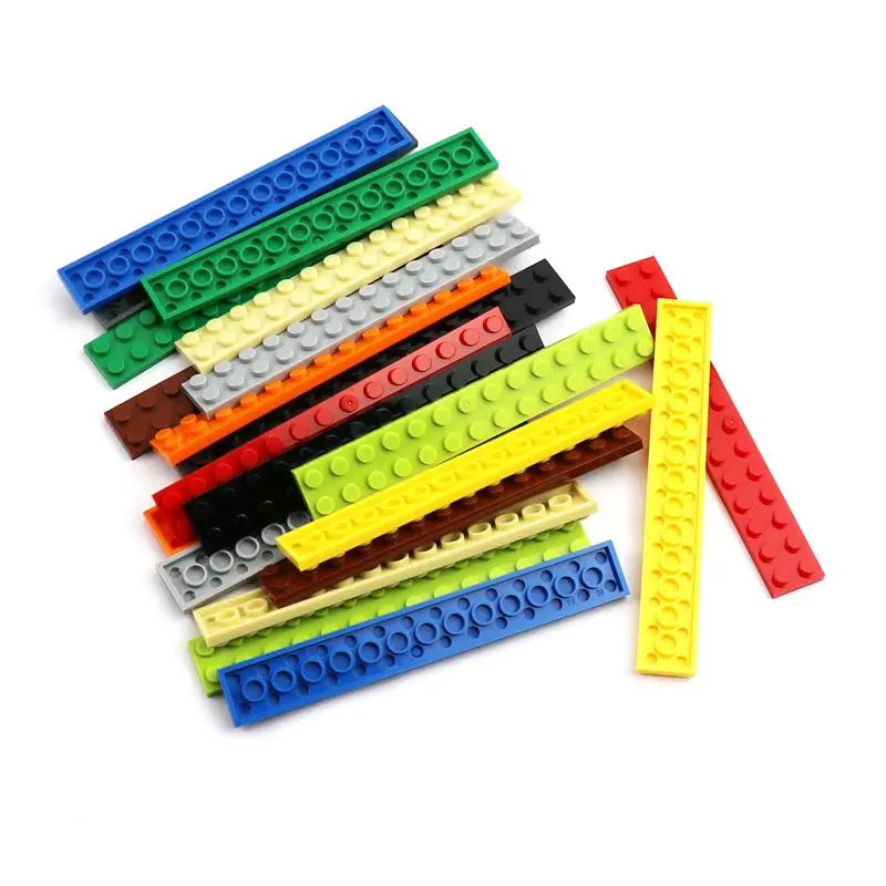 Plate-2x14-10-Pieces-DIY-Enlighten-Block-Brick-Part-91988-Assembles ...