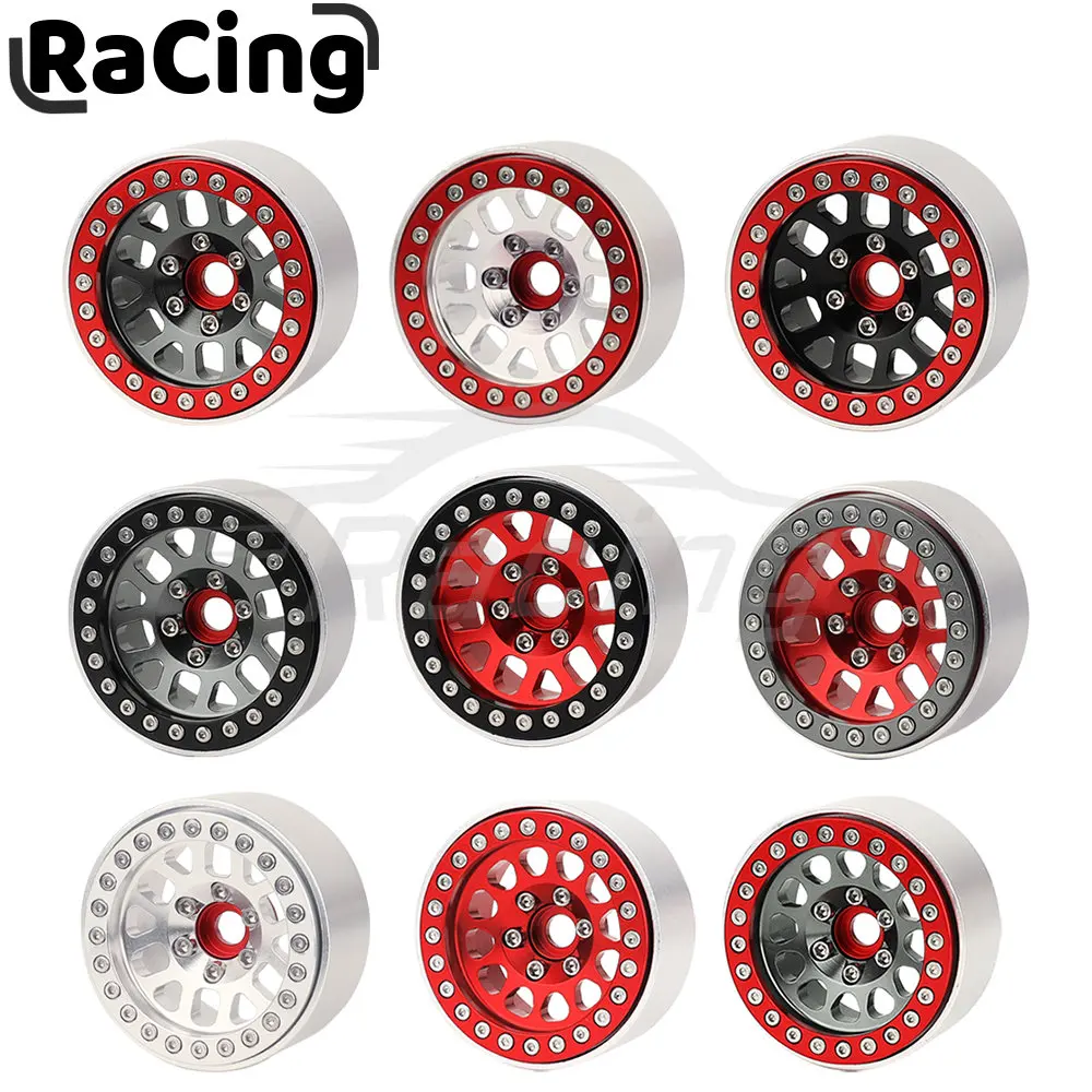 1-4Pcs-1-10-RC-Crawler-Aluminum-Alloy-1-9-Inch-Beadlock-Wheel-Hub-Rim ...
