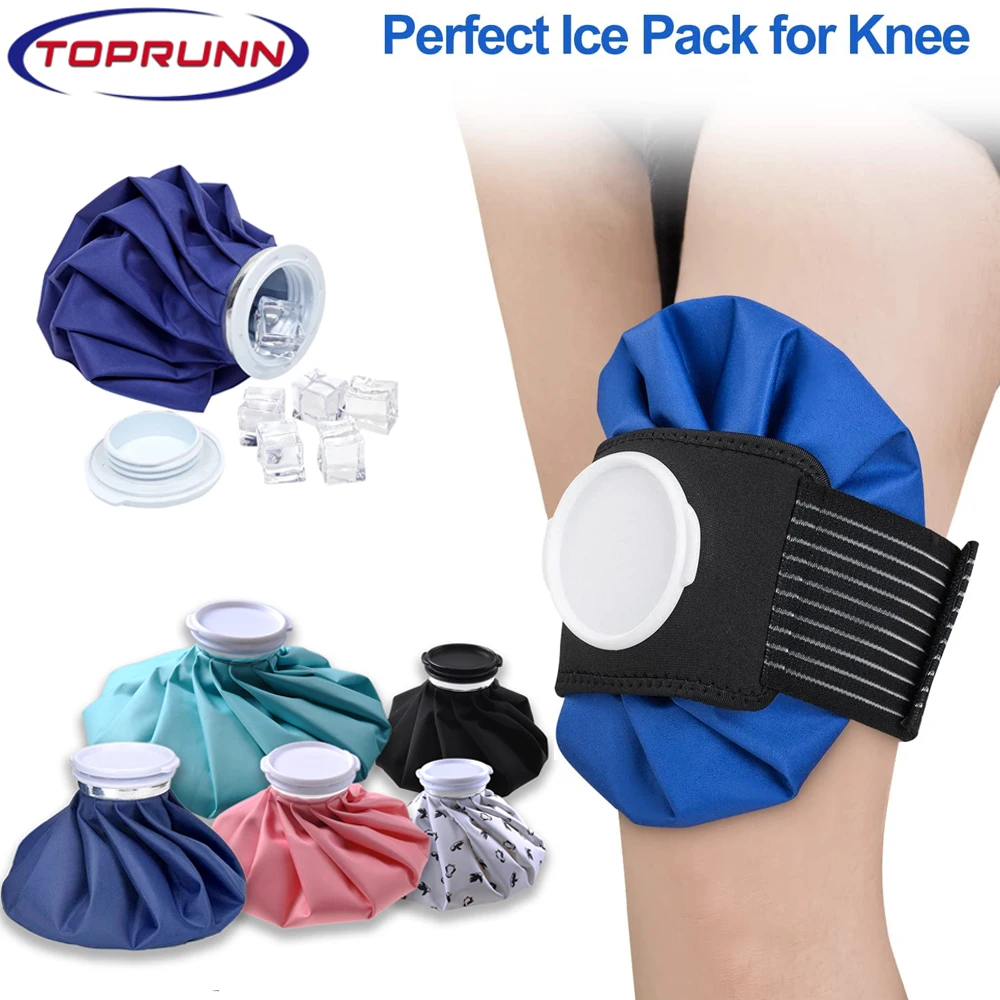 Ice Bag Packs For Injuries Reusable,refillable Ice Bags With1 Wrap,hot ...