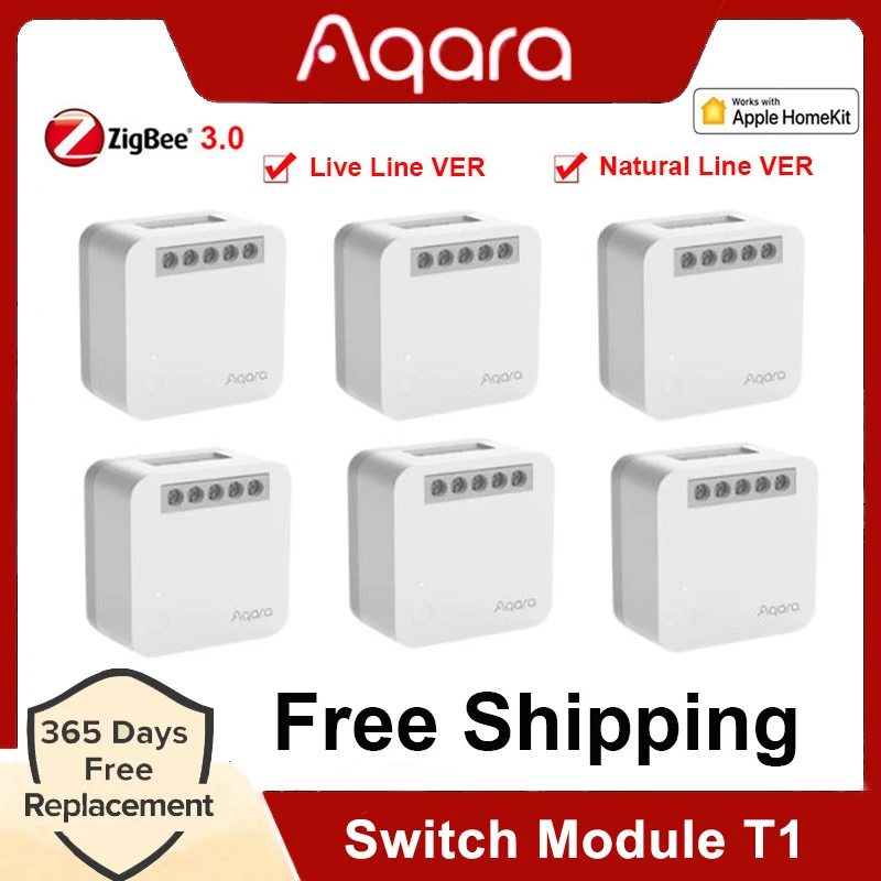 Aqara-Relay-T1-No-Neutral-With-Neutral-Single-Channel-Controller-Switch ...