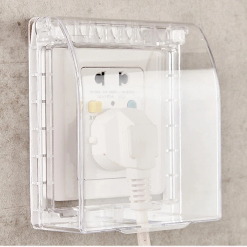 Universal 86 Type Wall Socket Waterproof Box Plate Switch Protection ...