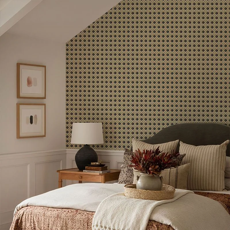 Self-adhesive-Wallpaper-3D-Wall-Sticker-Waterproof-Simulation-Rattan ...