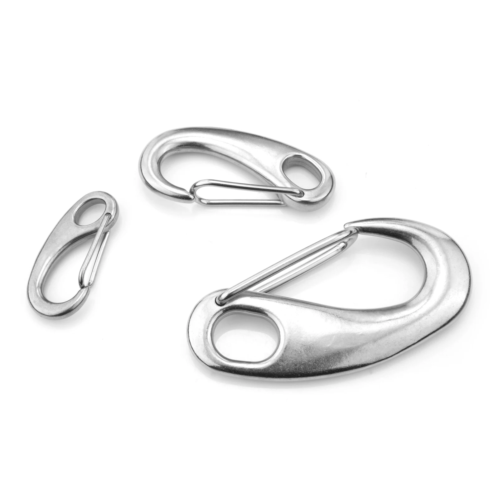 1pc-316-Stainless-Steel-Snap-Hook-50mm-70mm-Egg-Spring-Clip-Marine ...