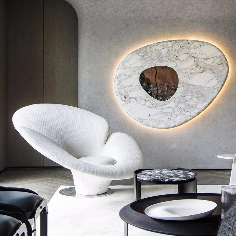 Modern-designer-special-shaped-fiberglass-calla-lily-chair-hotel-light ...