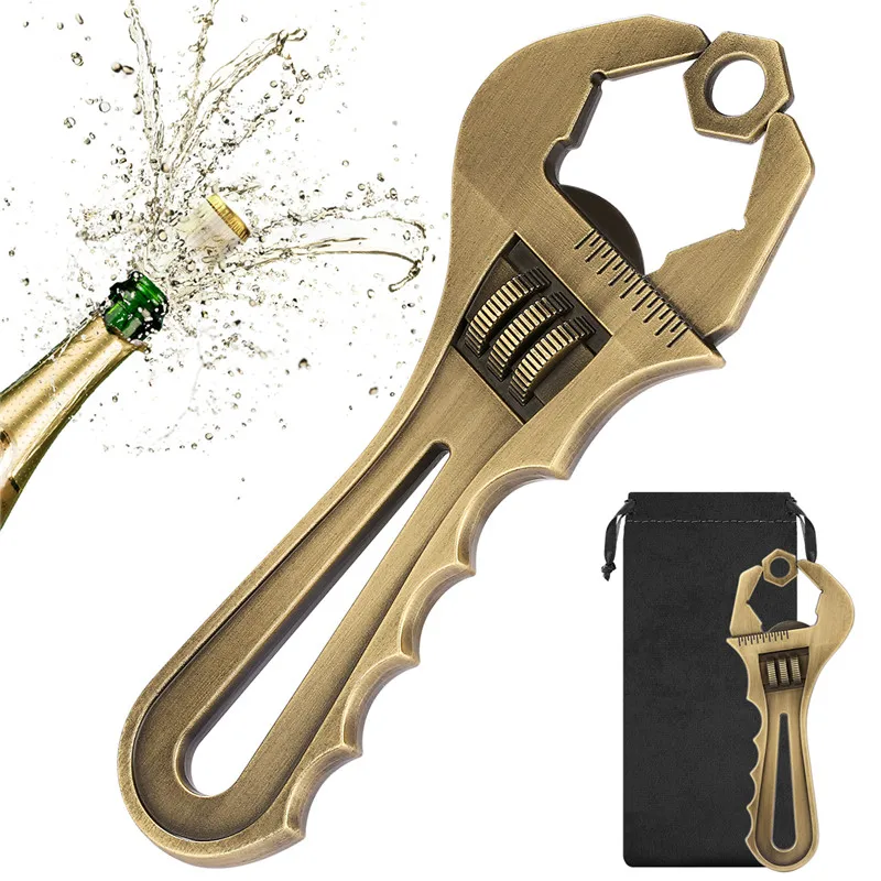 Vintage Wrench Shape Steel Beer Openers Bottle Opener Portable ...