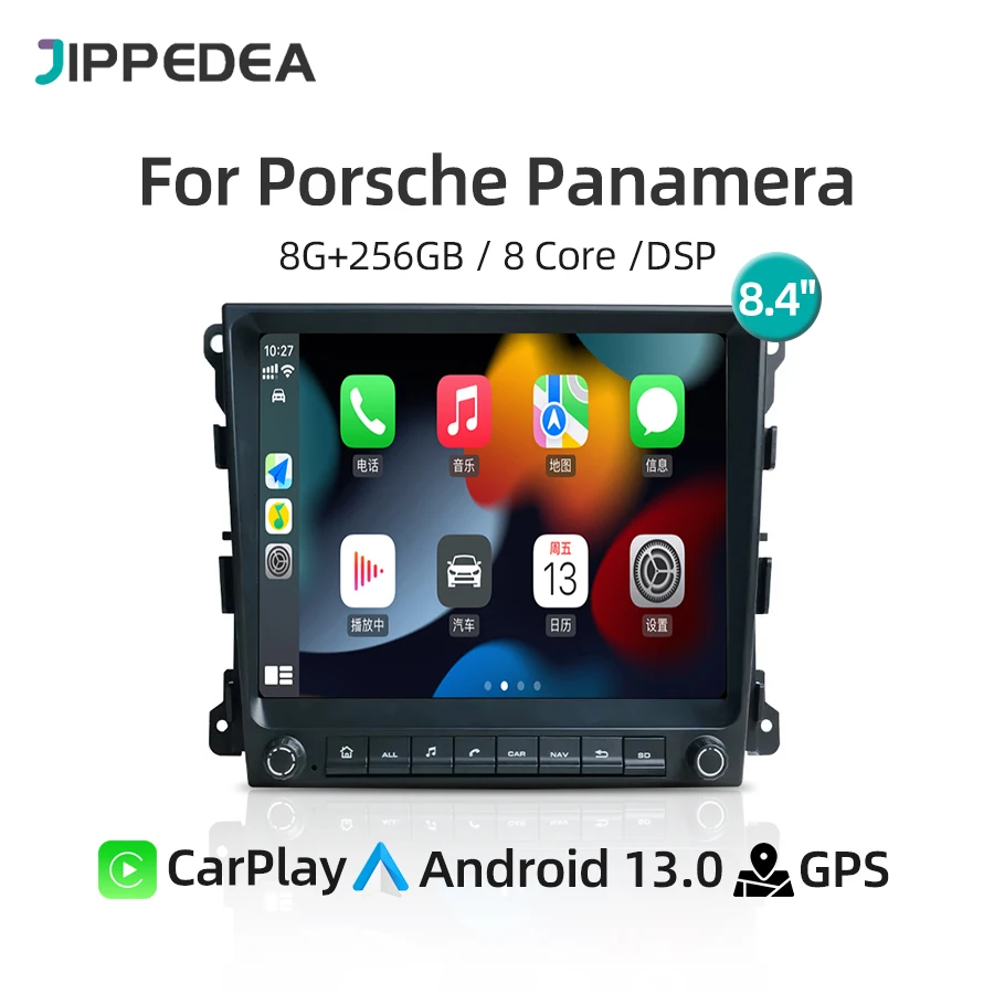 Android 13 CarPlay Qualcomm 8Core Bluetooth GPS Navigation 4G WiFi Car ...