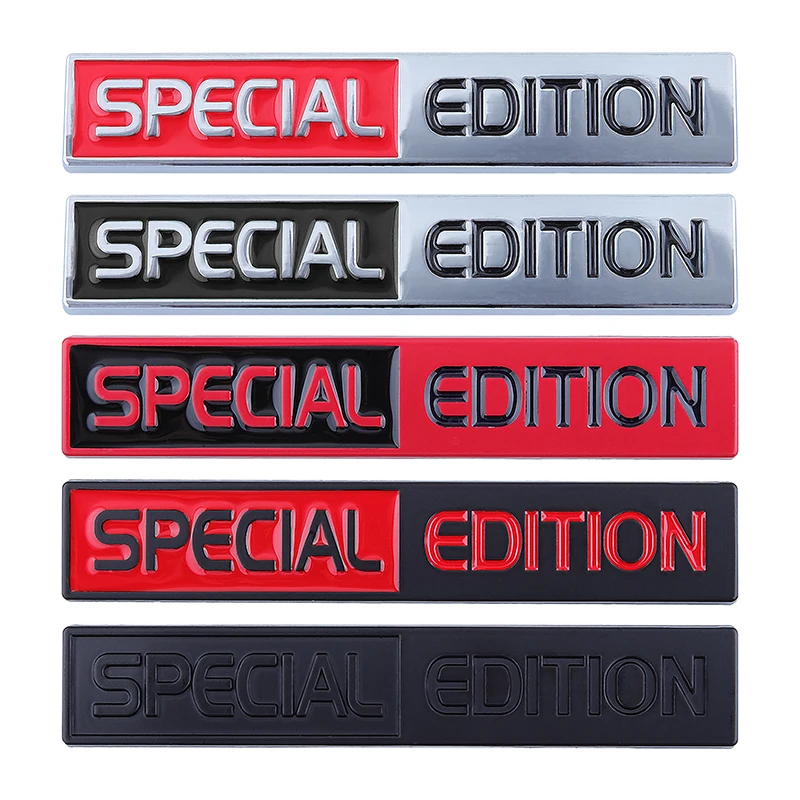 3D-Car-Styling-SPECIAL-EDITION-Metal-Adhesive-Emblem-Rear-Trunk-Badge ...