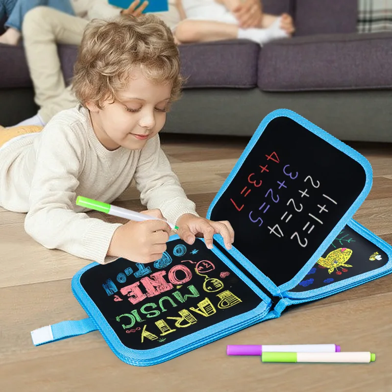 Kids Erasable Doodle Book Set | Erasable Book Doodle 14 Pages ...