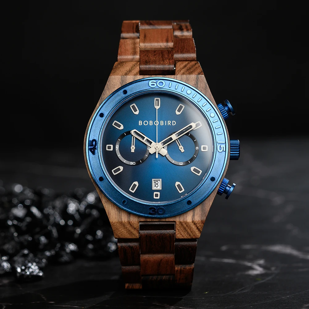 BOBO-BIRD-reloj-anal-gico-de-madera-para-hombre-accesorio-de-pulsera-de ...