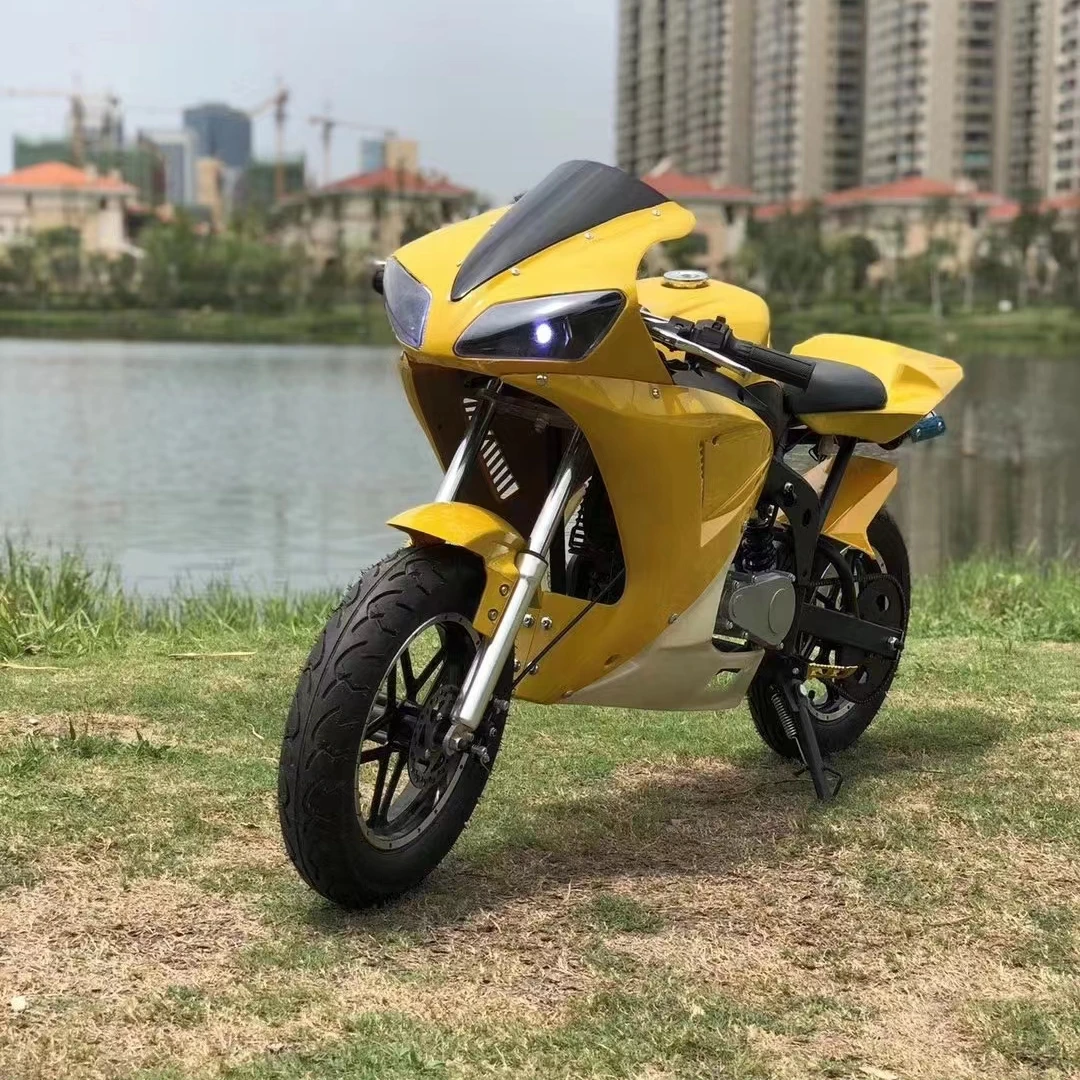 49cc Pocket Bike Yellow
