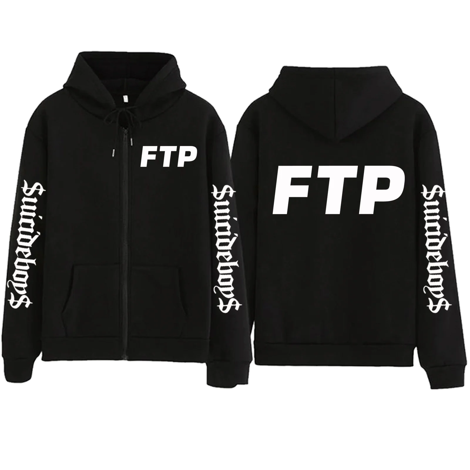 Suicideboys-Ftp-Zipper-Hoodie-Westrn-Rap-Music-Sweatshirt-Harajuku-Hip ...
