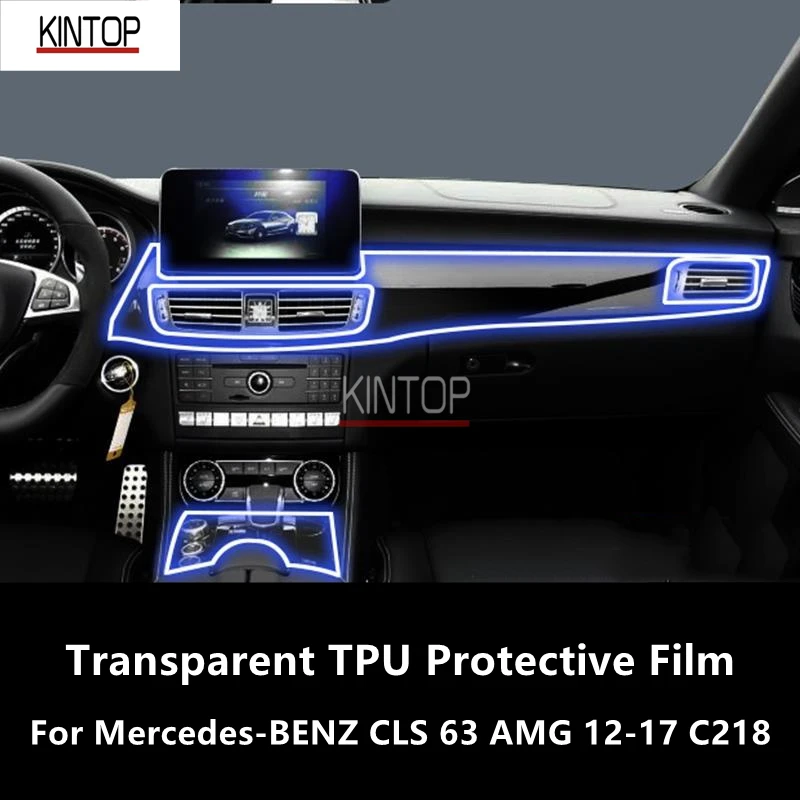 For-Mercedes-BENZ-CLS-63-AMG-12-17-C218-Car-Interior-Center-Console ...