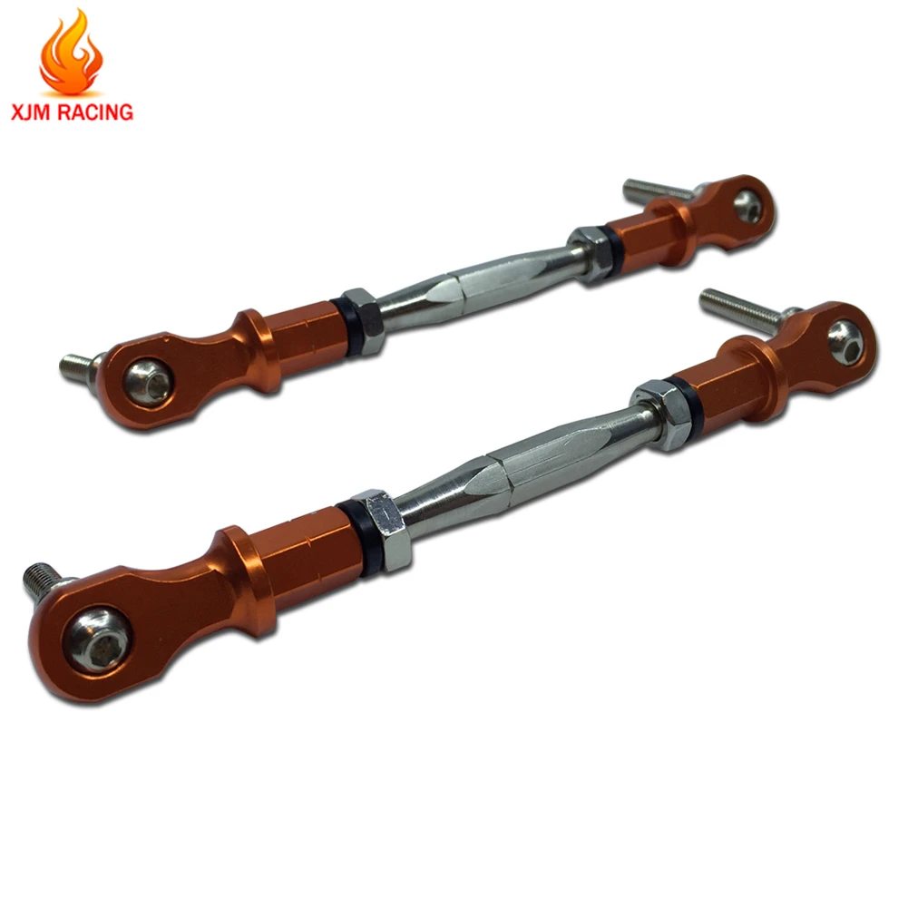 CNC Alloy Steering Turnbuckle Tie for 1/5 RC HPI BAJA Rovan King Motor ...