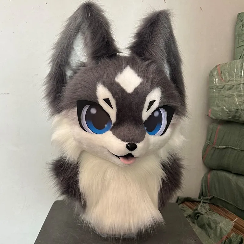 Kawaii-Fursuit-Animal-Head-Beast-Costume-Fursuit-Furry-Head-Cute-Dog ...