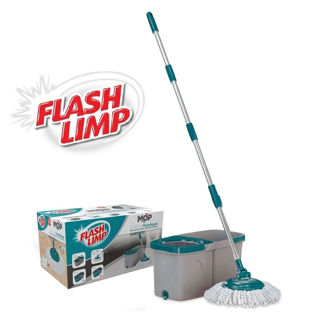 360 Fit Swivel Mop With Centrifugal Bucket Inox Cable Mop, 55% OFF