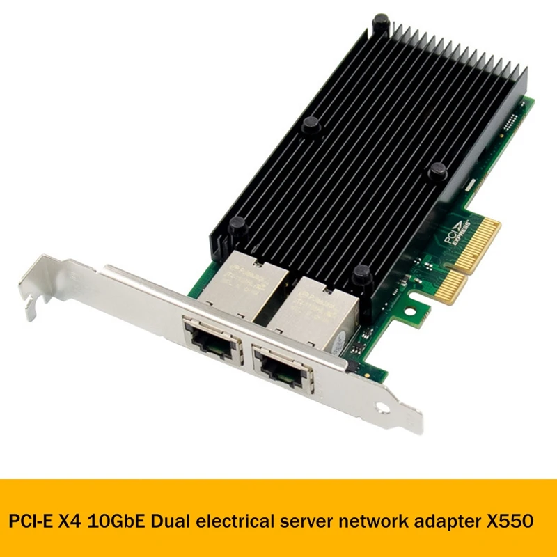 X550-T2-Servidor-Placa-De-Rede-PCI-E-X4-10Gbe-Servidor-Placa-De-Rede ...