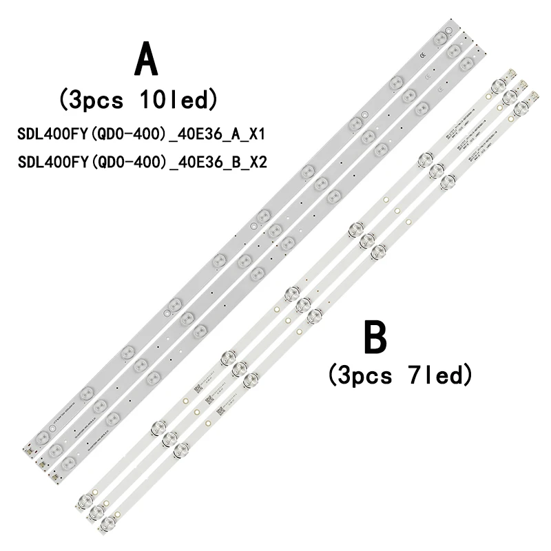 120set-LED-Backlight-strip-For-Dl4077-Dl4077i-SDL400FY-QD0-400-40E36-A ...