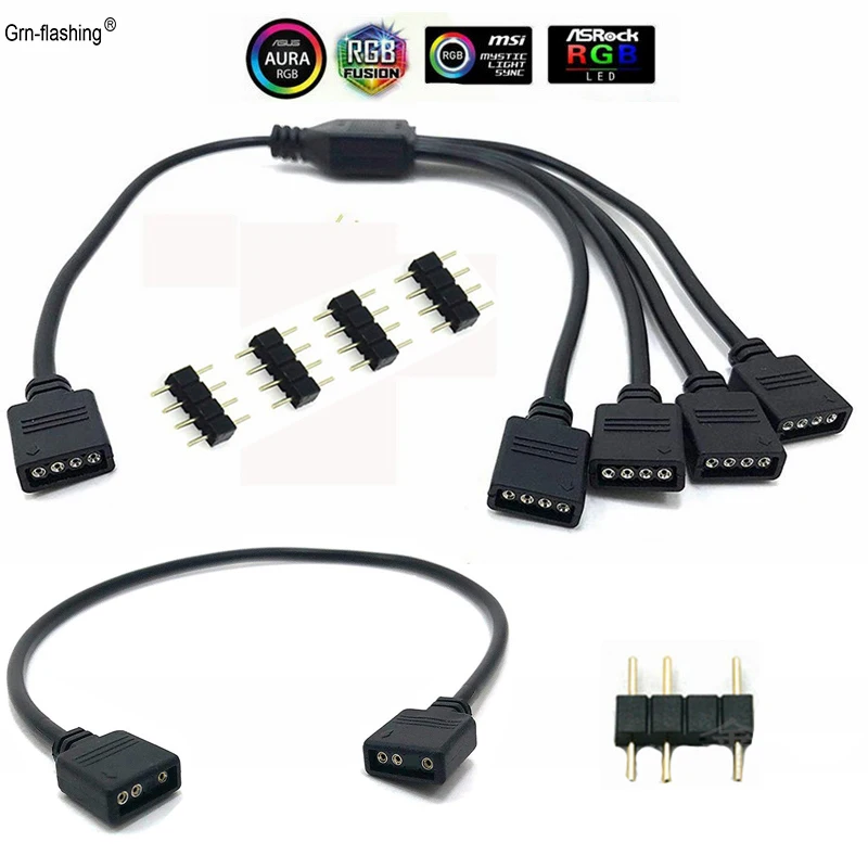 5 24V 3 4 RGB LED 1 1 2 3 4 5 PC AURA 5 24V 3 4 RGB LED 1 1 2 3 4 5 PC AURA