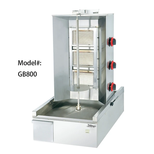 GB800 Shawarma Mesin Shawarma Mesin Kebab Efisiensi Tinggi, 56% OFF