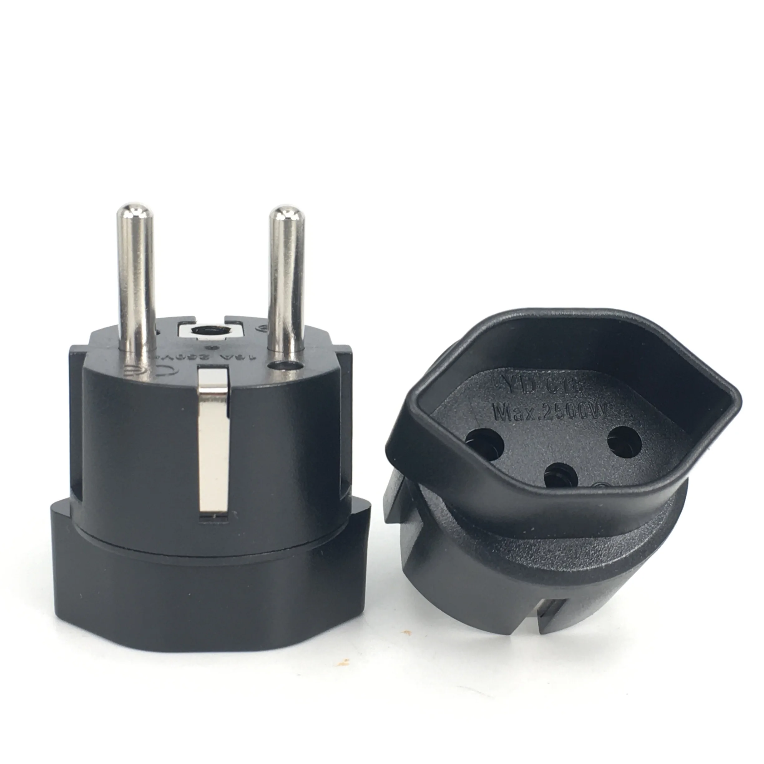 European-France-Travel-Plug-Adapter-Swiss-to-European-Plug-adaptor ...