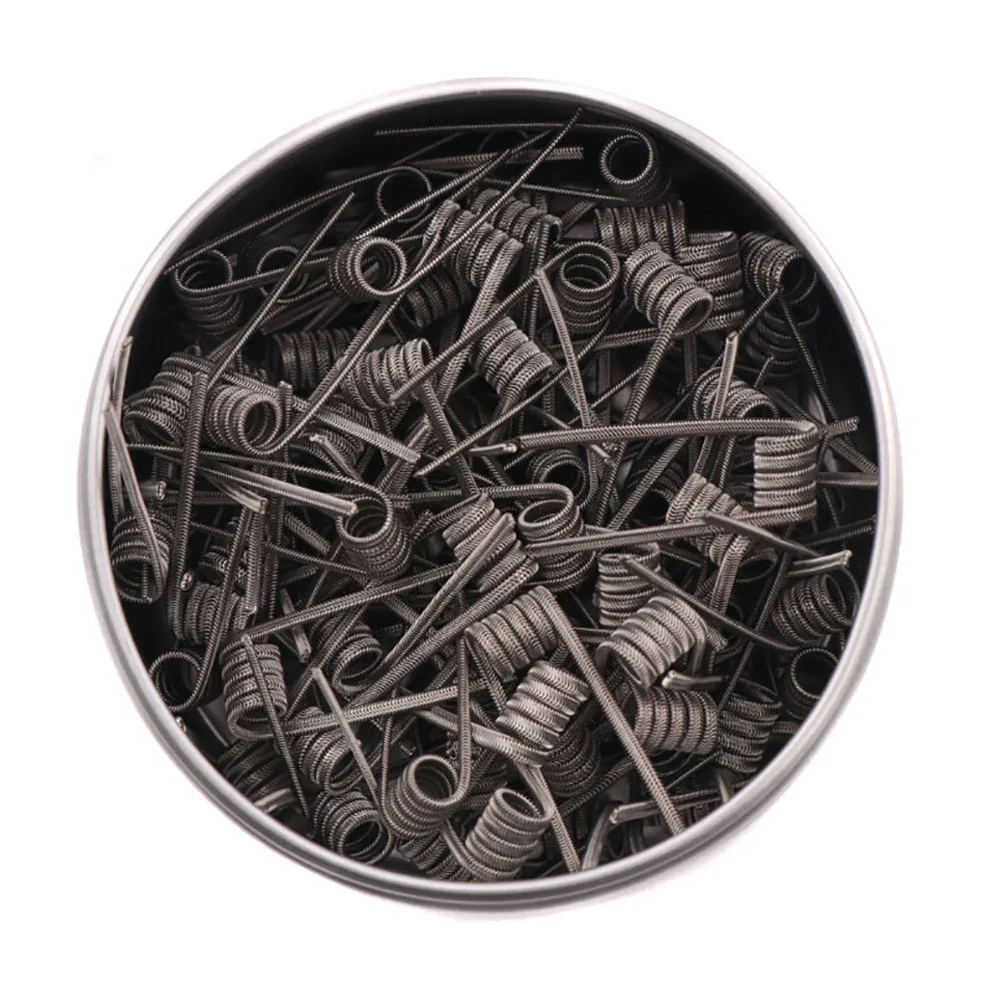 Mtl Clapton Wire Ss316l Ni80 | Clapton Coil Alien Prebuilt | Fused ...