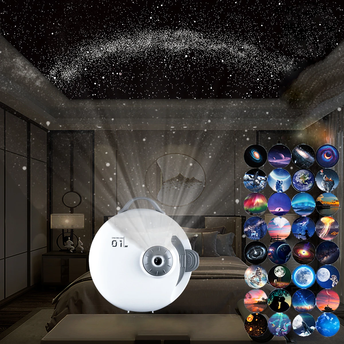 Planetarium 32 in 1 Star Projector Galaxy Night Light Projector ...