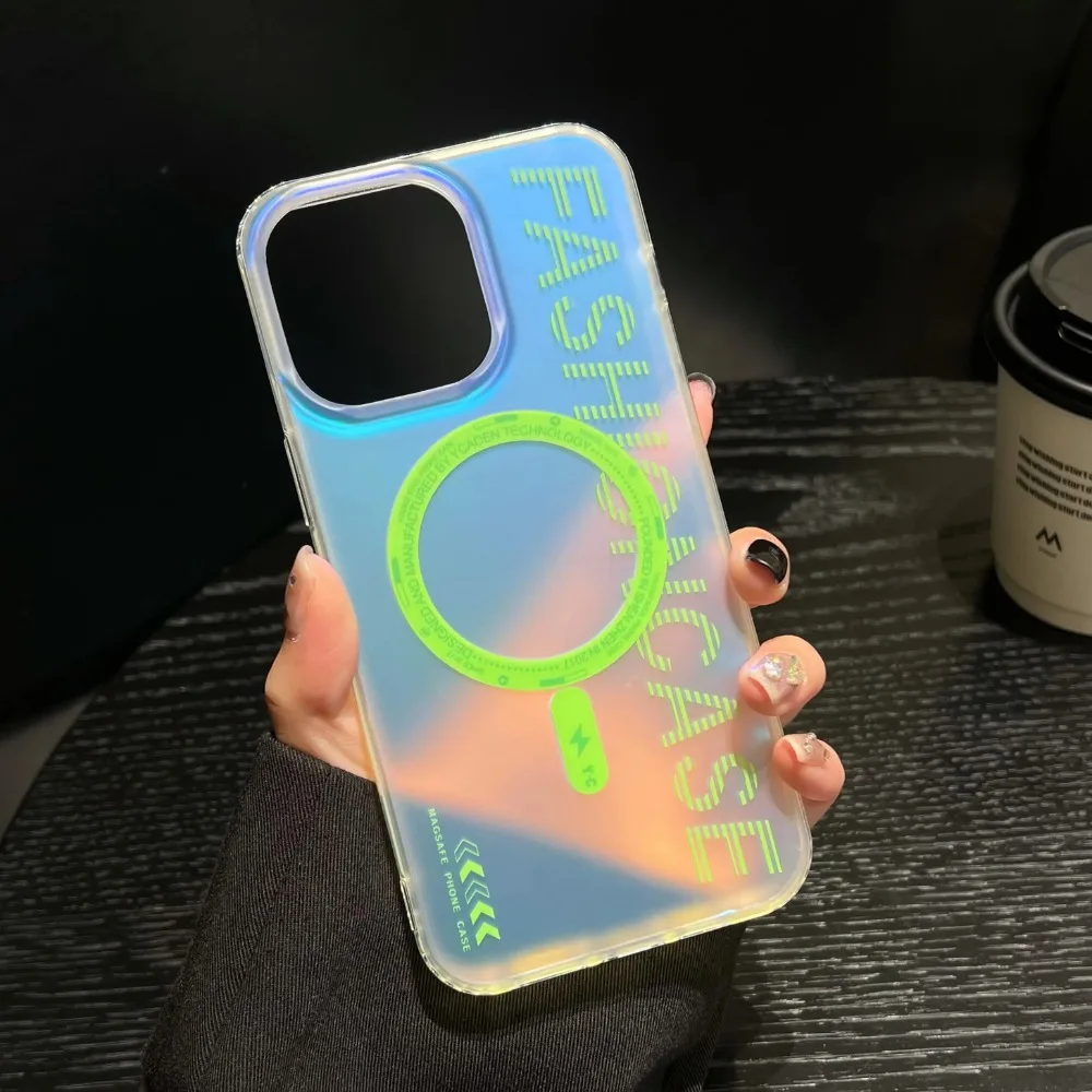 MagSafe-Magnetic-Laser-Phone-Case-For-iPhone-12-11-13-14-15-Pro-Max ...