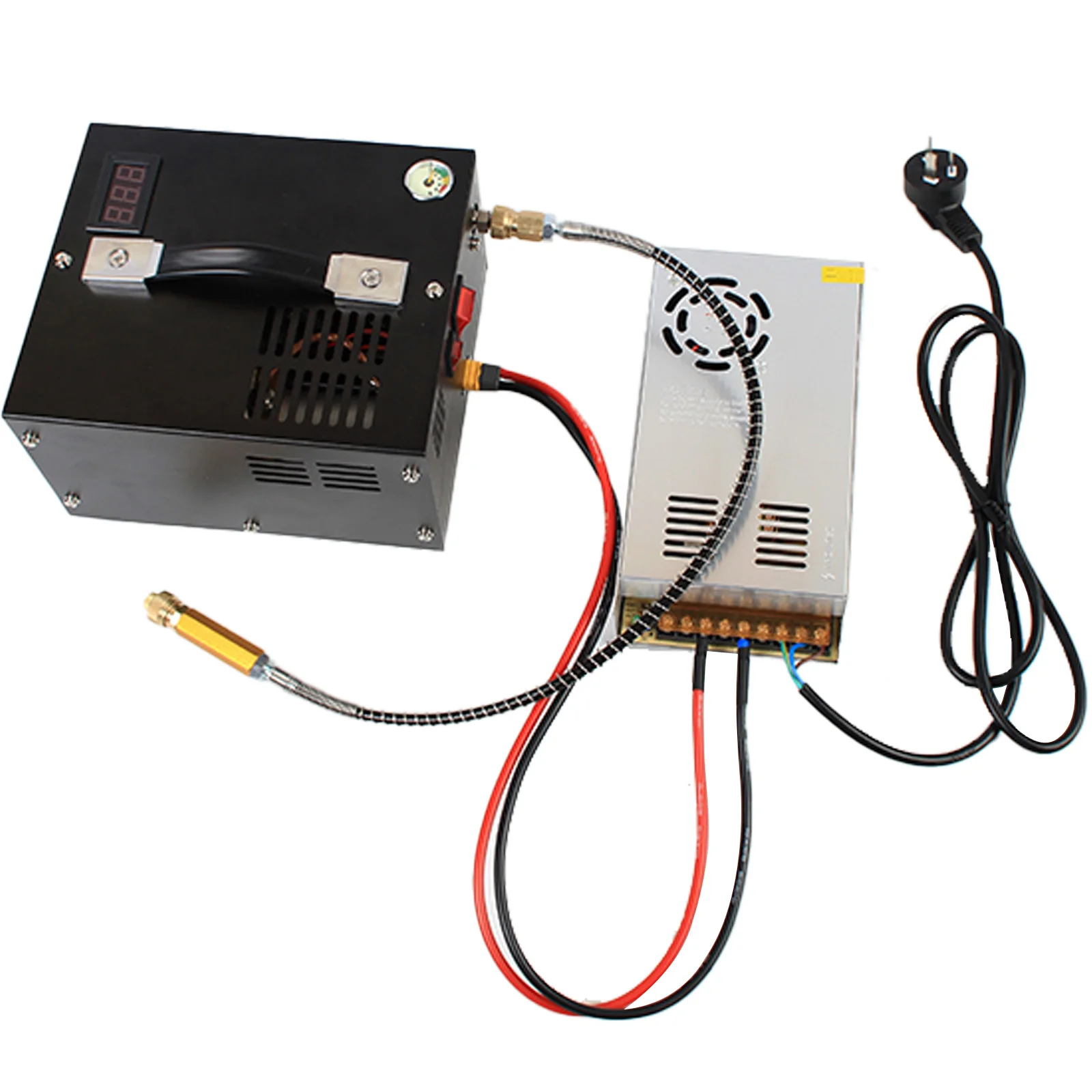 4500psi 300bar 30mpa 12v Pcp Air Compressor High Pressure Pump ...