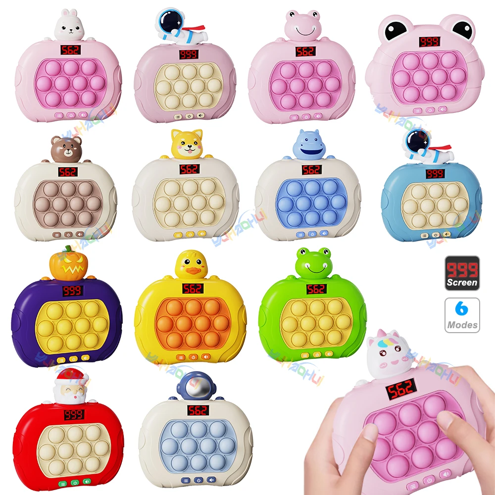 999-Level-Electronic-Pop-Push-Quick-Push-Game-Console-with-LED-Display ...