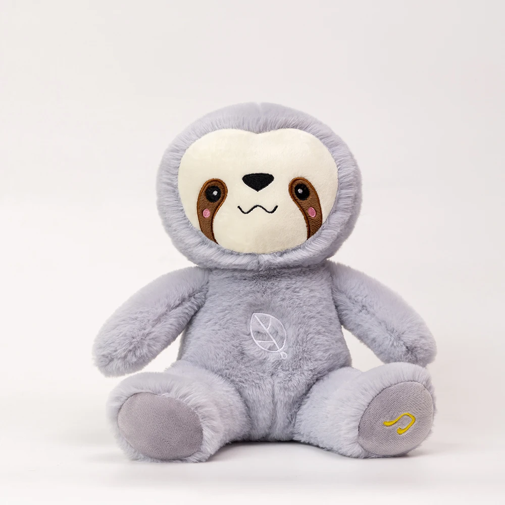 Peluche de perezoso que respira kawaii, oso relajante para bebés ...
