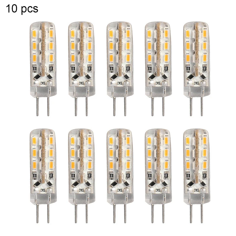 10pcs Mini LED G4 Lamp 2W 3W Corn Bulb AC DC12V AC220V Silica gel Lamp ...