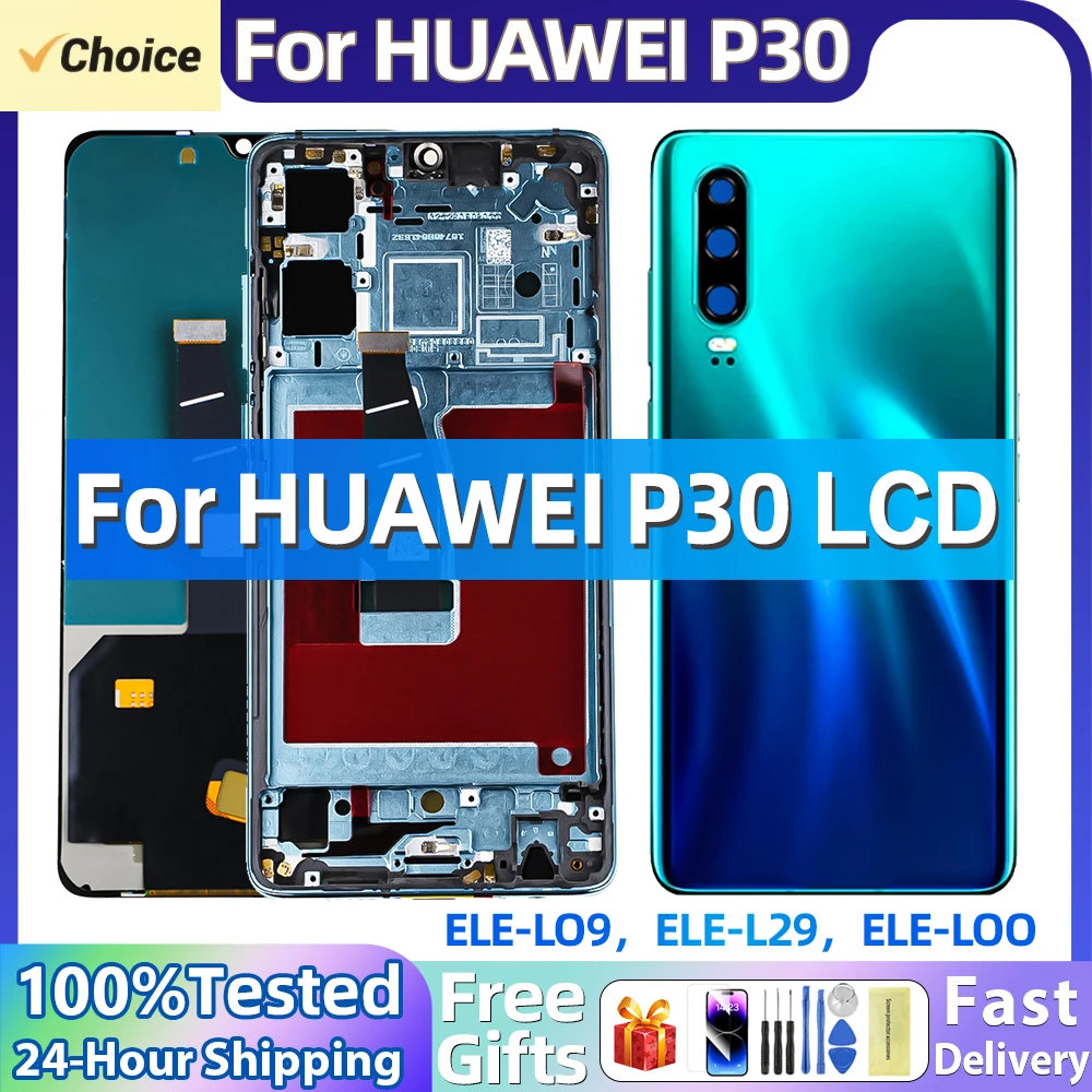 AMOLED-For-Huawei-P30-LCD-Display-ELE-L29-ELE-L09-LCD-Touch-Screen ...