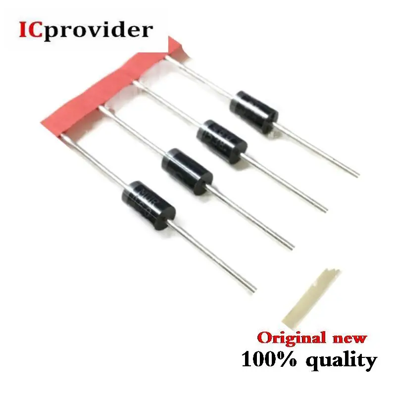 50pcs/LOT MUR460 MUR 460 4A 600V fast recovery diode DO 201AD New ...