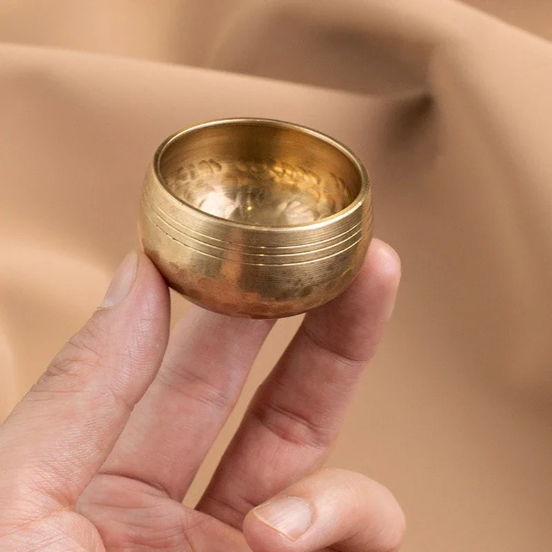 Mini Singing Bowl Portable Small Tibetan Bowls Nepal Handmade ...