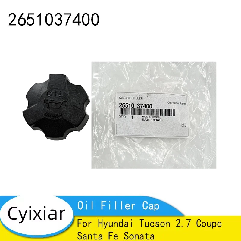 Tapón de llenado de aceite de coche para Hyundai Tucson 2,7 Coupe Santa ...
