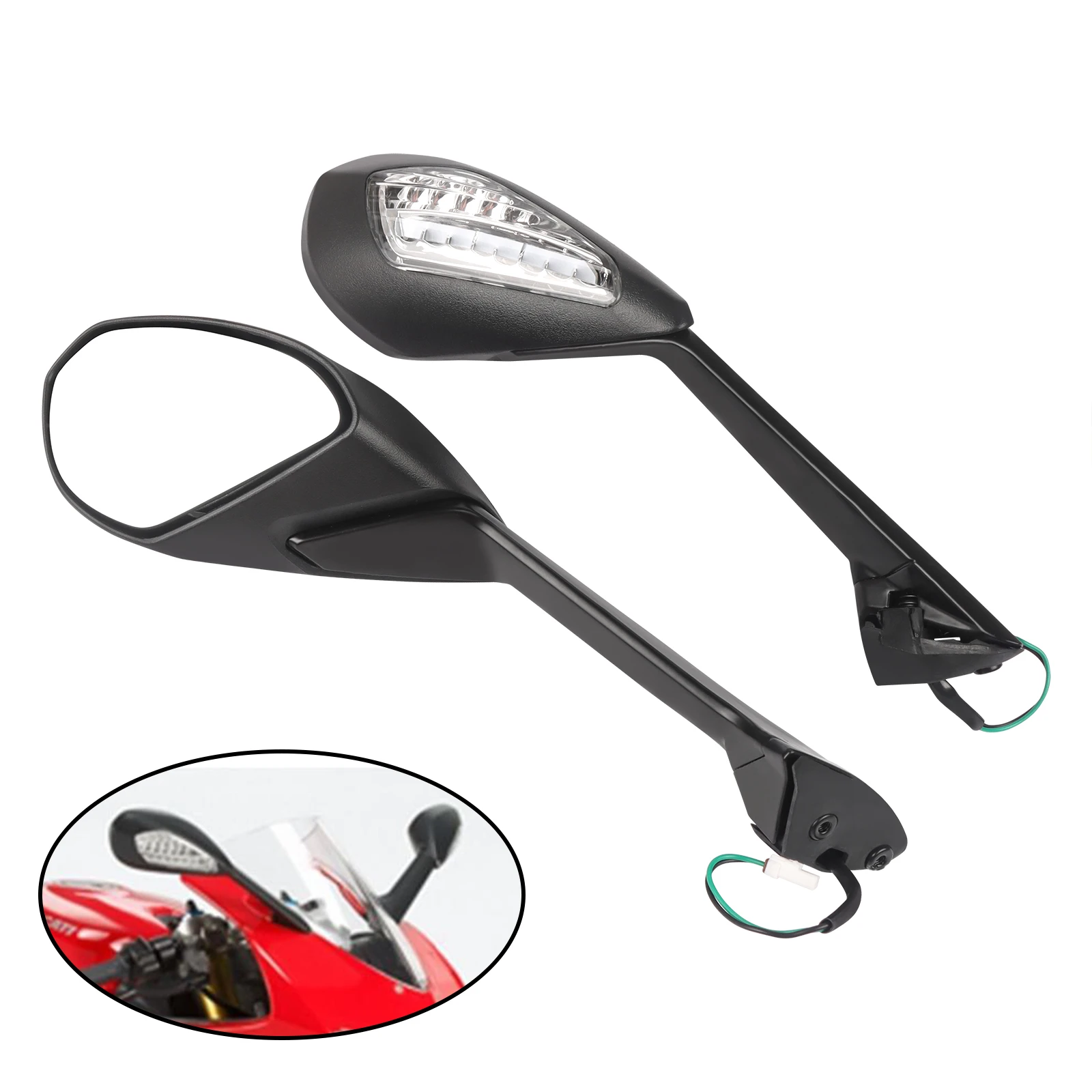 Ducati 899 Panigale Side Mirror | Rearview Mirror Ducati Panigale ...