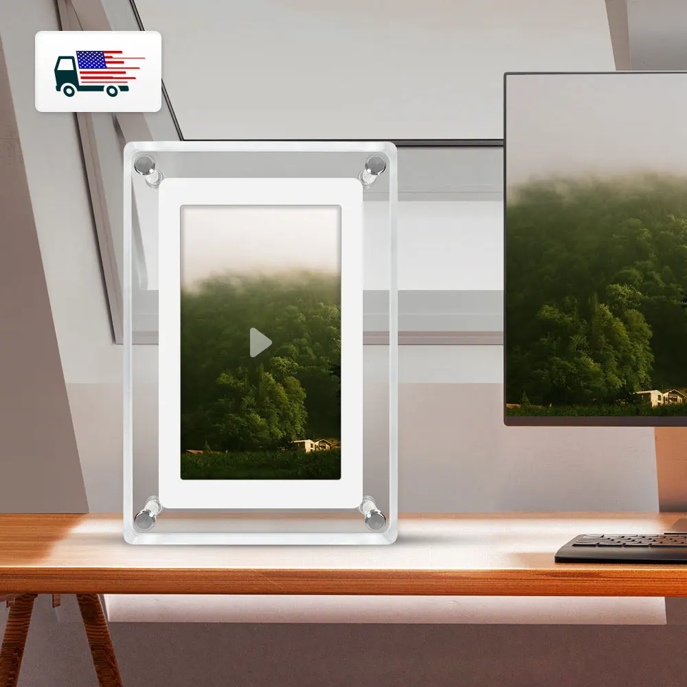 Wholesale-5-Inch-Acrylic-Picture-NFT-Video-infinite-object-transparent ...